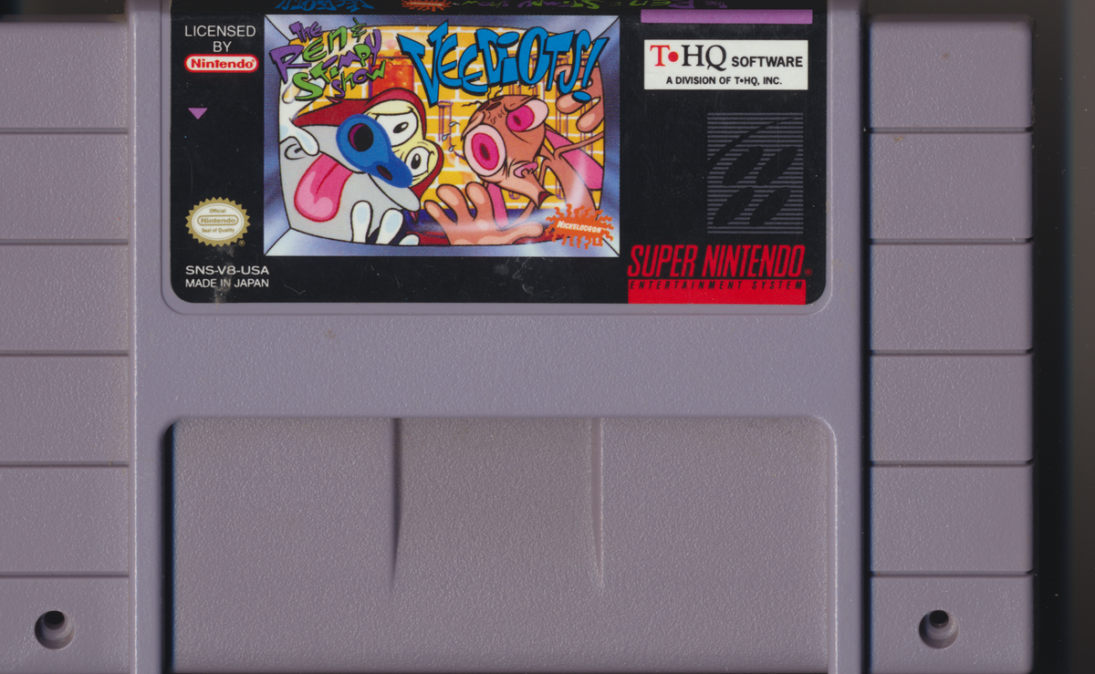 THE REN AND STIMPY SHOW - THE VEEDIOTS (RSSV) for SNES – SillyJoystick